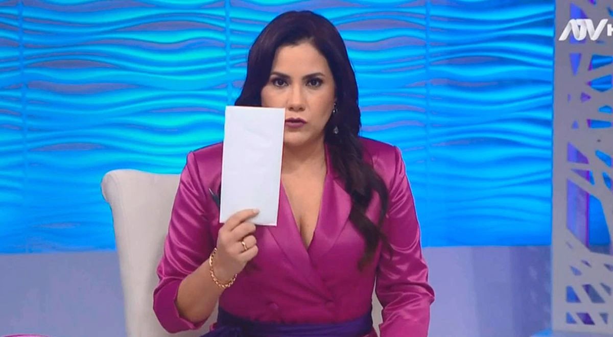 Andrea Llosa feliz con la sintonía que tiene su programa | ATV | El Popular