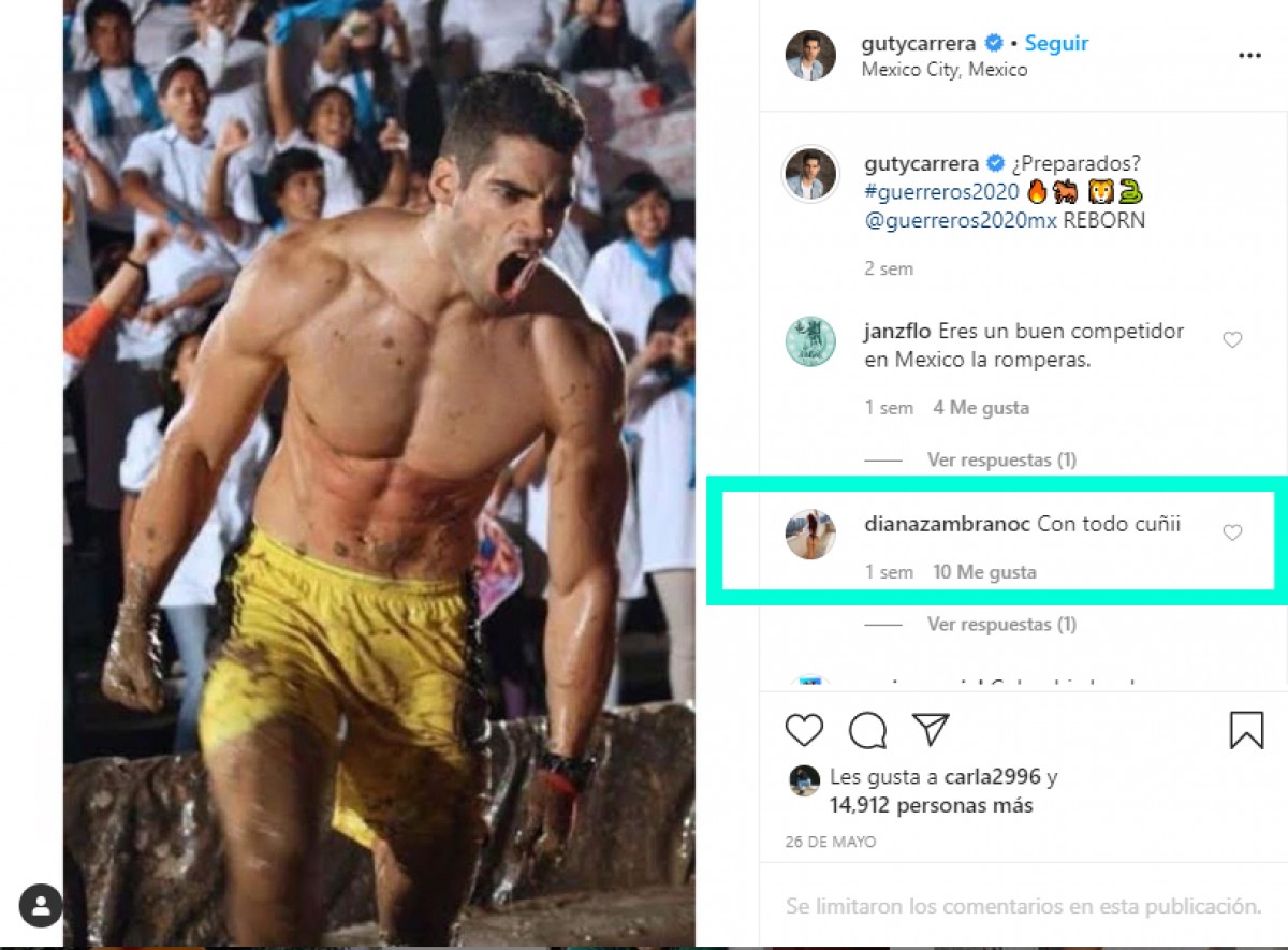 Guty Carrera Instagram: envía motivador mensaje antes de debutar en ...