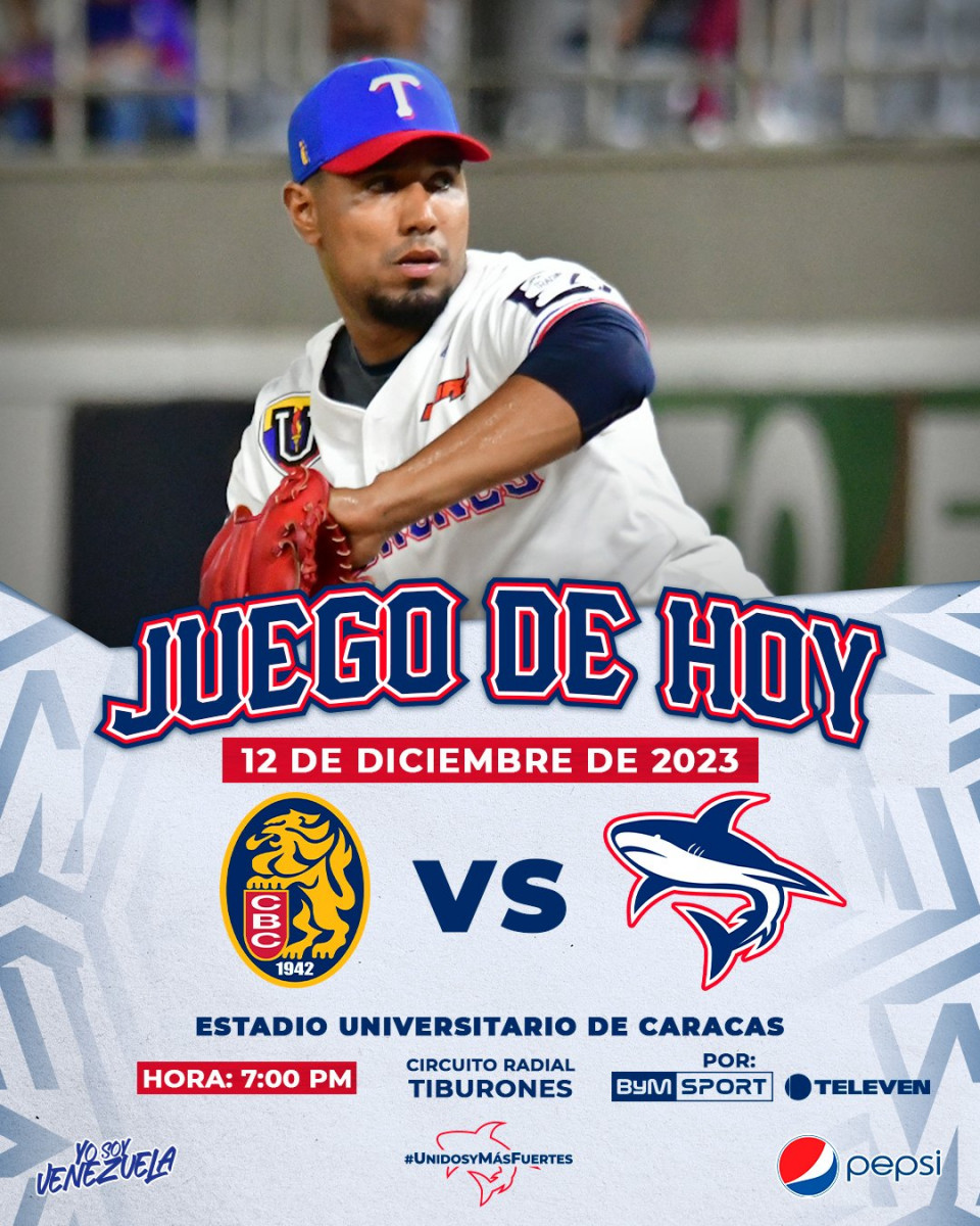 Leones del Caracas vs Tiburones de La Guaira EN VIVO, LVBP 2023 - 24: horario y canal de tv ...