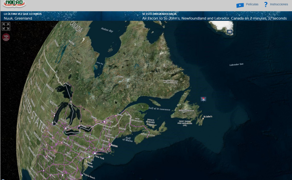 ¿Dónde está Santa Claus? Así fue el recorrido de Papá Noel y su llegada a Perú, Estados Unidos y ...
