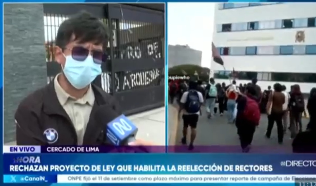 Alumnos de la UNMSM anuncian toma pacífica de la universidad en ...